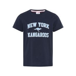 Kangaroos T-Shirt M&auml;dchen Gr&ouml;&szlig;e 152/158 marine / himmelblau