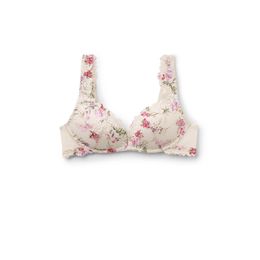 Intimissimi BH 'Gioia Pretty Flowers' Damen Gr&ouml;&szlig;e 85 ecru / oliv / magenta