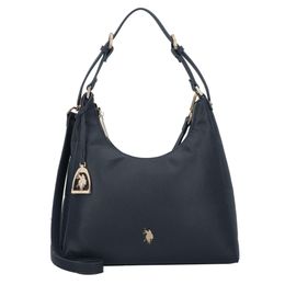 U.S. Polo Assn. Schultertasche 'Jones' Damen Gr&ouml;&szlig;e One Size nachtblau / gold