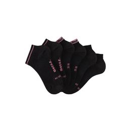 Bench Socken Damen Gr&ouml;&szlig;e 35/38 ros&eacute; / schwarz