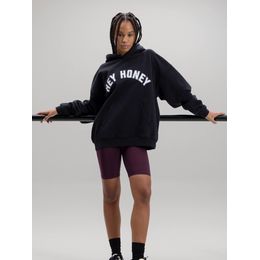 Hey Honey Sweatshirt 'Logo Hood' Damen Gr&ouml;&szlig;e M schwarz