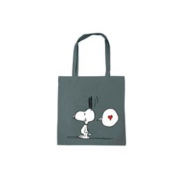 logoshirt Henkeltasche 'Peanuts - Snoopy in Love' Damen Gr&ouml;&szlig;e One Size grau
