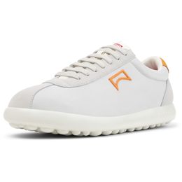 Camper Sneaker 'Pelotas XLF' Herren Gr&ouml;&szlig;e 42 hellgrau / orange