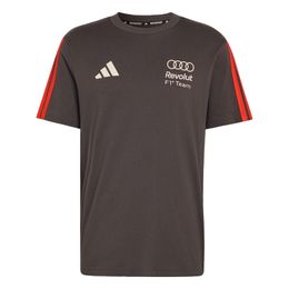 adidas Performance Funktionsshirt 'Audi Formula One Team DNA' Herren Gr&ouml;&szlig;e S hellbeige / rot / schwarz