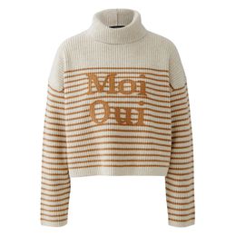 Oui Pullover Damen Gr&ouml;&szlig;e XXL beige / camel