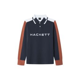 Hackett London Poloshirt Jungen Gr&ouml;&szlig;e 110 navy / cognac / wei&szlig;