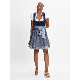Kr&uuml;ger Dirndl Kr&uuml;ger Madl Dirndl Damen Gr&ouml;&szlig;e 34 marine