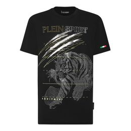 Plein Sport Shirt 'Tiger' male Black size M