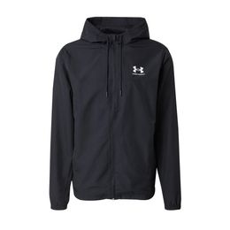 Under Armour Sportjacke 'Rival' Herren Gr&ouml;&szlig;e XS schwarz / wei&szlig;