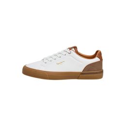Pepe Jeans Sneaker 'Kenton Once' Herren Gr&ouml;&szlig;e 44 braun / wei&szlig;