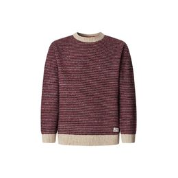 Pepe Jeans Pullover 'Pacey' Herren Gr&ouml;&szlig;e XL beige / rot / schwarz