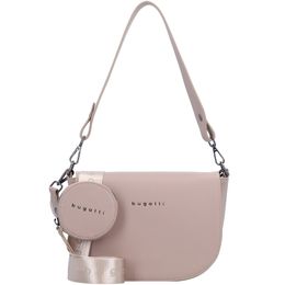 Bugatti Schultertasche 'Almata' Damen Gr&ouml;&szlig;e One Size nude / schwarz