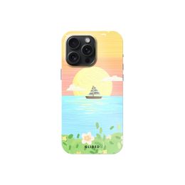 Glided Smartphoneh&uuml;lle 'Cute Sunset Glided Handyh&uuml;lle' Damen Gr&ouml;&szlig;e iPhone 15 Plus schwarz