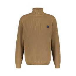 Lerros Pullover Herren Gr&ouml;&szlig;e L camel / schwarz