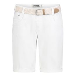 Sublevel Shorts Damen Gr&ouml;&szlig;e 36 hellbeige / wei&szlig;