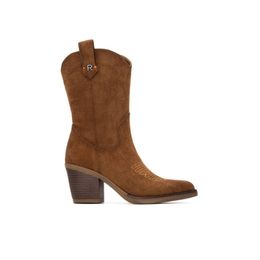 Refresh Cowboystiefel '172967' Damen Gr&ouml;&szlig;e 37 camel Winterschuhe