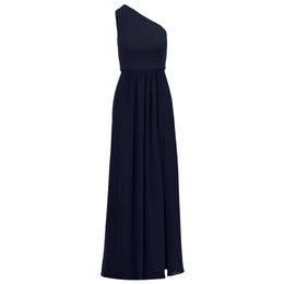 Adrianna Papell Langes Abendkleid Damen Gr&ouml;&szlig;e 48 dunkelblau Winterkleid