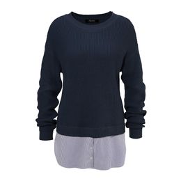 Aniston Casual Pullover Damen Gr&ouml;&szlig;e M marine / hellblau / offwhite
