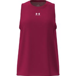 Under Armour Sporttop 'Off Campus Muscle' Damen Gr&ouml;&szlig;e XXL dunkelpink