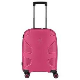Hartschalen-Trolley IMPACKT "IP1, verschiedene Gr&ouml;&szlig;en und Farben", Gr. B/H/T: 40cm x 55cm x 20cm 38 l, pink (flora pink), Polypropylen, unifarben, Koffer, Hartschalen-Koffer vegan Koffer Reisegep&auml;ck USB-Port TSA Zahlenschloss
