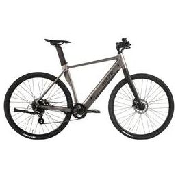 E-Bike Adore "28" Alu Urban Bike Stadtfahrrad UBR-770 Heckmotor 35NM / 9,8Ah" Gr. 53, schwarz (grau, schwarz), Elektrofahrr&auml;der, Herren, 53cm, 28 Zoll (71,12cm), Pedelec, Elektrofahrrad f&uuml;r Herren