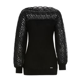 Bruno Banani Lm Pullover Damen Gr&ouml;&szlig;e L schwarz