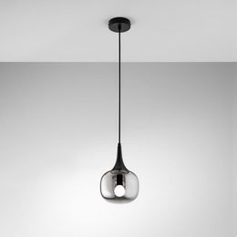 Luce Ambiente Design JAIPUR Pendelleuchte rund 1-flammig, I-JAIPUR-S17-GR,