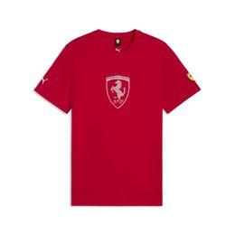 Puma T-Shirt 'Scuderia Ferrari' Herren Gr&ouml;&szlig;e XS feuerrot / wei&szlig;