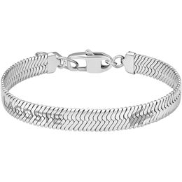 Armkette Lacoste "GRIT", silber (edelstahlfarben), Armb&auml;nder, Herren, 21cm, Edelstahl, Armkette