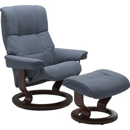 Relaxsessel stressless "Mayfair", blau (sparrow blau paloma), B:75cm H:99cm T:73cm, Leder BATICK: BATICK ist ein leicht korrigiertes, durchgef&auml;rbtes und genarbtes M&ouml;belleder, bei dem die meisten Unebenheiten und Spuren in der Regel entfernt wurden.;Leder PALOMA: PALOMA ist ein durchgef&auml;rbtes Semianilin-M&ouml;belleder mit nat&uuml;rlicher Narbung.;ROHLEDER Stoff Q2 FARON: Ein fester zuverl&auml;ssiger Boucl&eacute; mit
