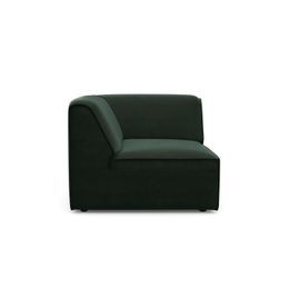 Sofa-Eckelement OTTO HOME "Merid, Sofaelement, Ma&szlig;e B/T/H: 97/97/46 cm", gr&uuml;n (dunkelgr&uuml;n), B:97cm H:70cm T:97cm, Struktur fein (100% Polyester);Samtoptik (100% Polyester);Samtcord (92% Polyester, 8% Polyamid), Polsterelemente, als Modul oder separat verwendbar, f&uuml;r individuelle Zusammenstellung