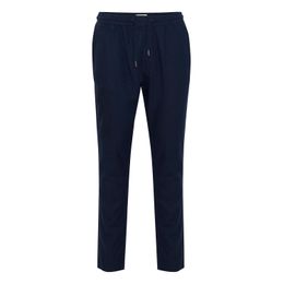 !Solid Leinenhose SOLID "Leinenhose SDTaiz", Herren, Gr. S, N-Gr, blau (insignia blau), Obermaterial: 58% Leinen LI. 42% Viskose CV., Hosen