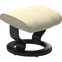 Fu&szlig;hocker stressless "Consul", beige (vanilla paloma), B:54cm H:38cm T:39cm, Leder BATICK: BATICK ist ein leicht korrigiertes, durchgef&auml;rbtes und genarbtes M&ouml;belleder, bei dem die meisten Unebenheiten und Spuren in der Regel entfernt wurden.;Leder PALOMA: PALOMA ist ein durchgef&auml;rbtes Semianilin-M&ouml;belleder mit nat&uuml;rlicher Narbung.;ROHLEDER Stoff Q2 FARON: Ein fester zuverl&auml;ssiger Boucl&eacute; mit einem 
