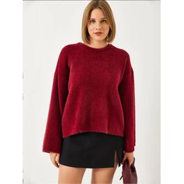 Bianco Lucci Pullover Damen Gr&ouml;&szlig;e S/L burgunder