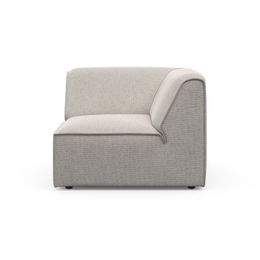 Sofa-Eckelement OTTO HOME "Merid, Sofaelement, Ma&szlig;e B/T/H: 97/97/46 cm", grau (hellgrau), B:97cm H:70cm T:97cm, 100% Polyester, Polsterelemente, als Modul oder separat verwendbar, f&uuml;r individuelle Zusammenstellung