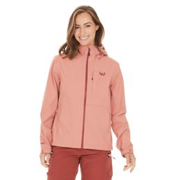 Softshelljacke WHISTLER "Osbourne", Damen, Gr. 40, rosa, 100% Polyester, unifarben, normal, ohne Ausschnitt, Jacken Softshelljacke, aus wind- und wasserdichtem Material