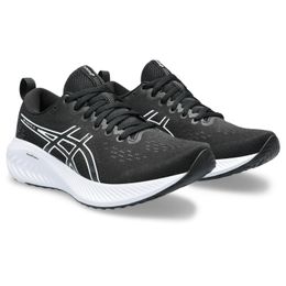Laufschuh asics "GEL-EXCITE 10", Damen, Gr. 43,5, schwarz-wei&szlig; (schwarz, wei&szlig;), Textil, Schuhe Laufschuh