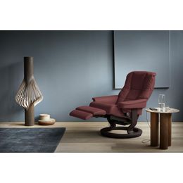 Relaxsessel stressless "Mayfair", rot (cherry paloma), B:79cm H:101cm T:77cm, Leder BATICK: BATICK ist ein leicht korrigiertes, durchgef&auml;rbtes und genarbtes M&ouml;belleder, bei dem die meisten Unebenheiten und Spuren in der Regel entfernt wurden.;Leder PALOMA: PALOMA ist ein durchgef&auml;rbtes Semianilin-M&ouml;belleder mit nat&uuml;rlicher Narbung.;ROHLEDER Stoff Q2 FARON: Ein fester zuverl&auml;ssiger Boucl&eacute; mit einem