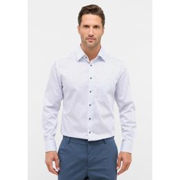 Langarmhemd Eterna "MODERN FIT", Herren, Gr. 46, Normalgr&ouml;&szlig;en, hellblau, Twill, 100% Baumwolle, tailliert, Manschette, Hemden, NON IRON (b&uuml;gelfrei)