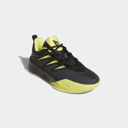 Basketballschuh adidas Performance "DAME CERTIFIED 3", Damen, Gr. 44, schwarz (core schwarz, pure sulfur, carbon), Synthetik, Textil, Schuhe