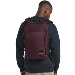 Daypack Jack Wolfskin "TERRACADE", amaranth, Rucks&auml;cke, onesize, Obermaterial: 100% Polyester; InnenFutter: 100% Polyester