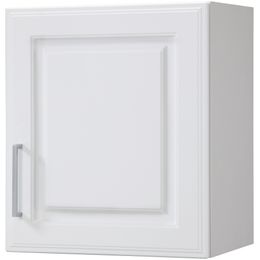 H&auml;ngeschrank KOCHSTATION "KS-Stockholm", wei&szlig; (wei&szlig;, wei&szlig;), B:50cm H:57cm T:34cm, Holzwerkstoff, MDF, Schr&auml;nke, H&auml;ngeschrank, hochwertige MDF-Fronten