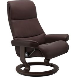 Relaxsessel stressless "View", braun (chocolate paloma), B:78cm H:105cm T:78cm, Leder BATICK: BATICK ist ein leicht korrigiertes, durchgef&auml;rbtes und genarbtes M&ouml;belleder, bei dem die meisten Unebenheiten und Spuren in der Regel entfernt wurden.;Leder PALOMA: PALOMA ist ein durchgef&auml;rbtes Semianilin-M&ouml;belleder mit nat&uuml;rlicher Narbung.;ROHLEDER Stoff Q2 FARON: Ein fester zuverl&auml;ssiger Boucl&eacute; mit ein