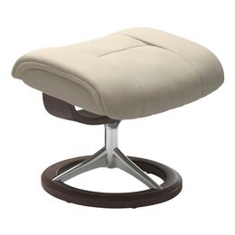 Fu&szlig;hocker stressless "Mayfair", beige (cream batick), B:55cm H:41cm T:39cm, Leder BATICK: BATICK ist ein leicht korrigiertes, durchgef&auml;rbtes und genarbtes M&ouml;belleder, bei dem die meisten Unebenheiten und Spuren in der Regel entfernt wurden.;Leder PALOMA: PALOMA ist ein durchgef&auml;rbtes Semianilin-M&ouml;belleder mit nat&uuml;rlicher Narbung.;ROHLEDER Stoff Q2 FARON: Ein fester zuverl&auml;ssiger Boucl&eacute; mit einem s