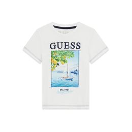 Guess T-Shirt Jungen Gr&ouml;&szlig;e 80 hellblau / dunkelblau / hellgr&uuml;n / wei&szlig;