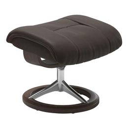 Fu&szlig;hocker stressless "Mayfair", braun (braun batick), B:55cm H:41cm T:39cm, Leder BATICK: BATICK ist ein leicht korrigiertes, durchgef&auml;rbtes und genarbtes M&ouml;belleder, bei dem die meisten Unebenheiten und Spuren in der Regel entfernt wurden.;Leder PALOMA: PALOMA ist ein durchgef&auml;rbtes Semianilin-M&ouml;belleder mit nat&uuml;rlicher Narbung.;ROHLEDER Stoff Q2 FARON: Ein fester zuverl&auml;ssiger Boucl&eacute; mit einem s