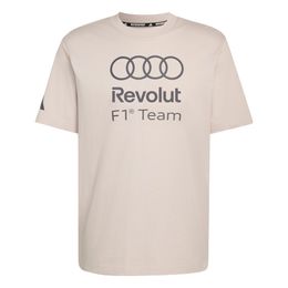 adidas Performance Funktionsshirt 'Audi Formula One Team DNA' Herren Gr&ouml;&szlig;e S dunkelgrau / offwhite