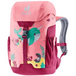 Kinderrucksack Deuter "SCHMUSEB&Auml;R 8 L", blossom, rasp, Rucks&auml;cke, Kinder, B/H/T: 21cm x 33cm x 15cm, Obermaterial: 100% Polyester, f&uuml;r Kinder und Jugendliche, f&uuml;r Wandern und Abenteuer, B:21cm H:33cm T:15cm