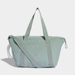 Sporttasche adidas Performance "ADIDAS SP BAG", Damen, wonder sage, silber metallic, Obermaterial: 100% Polyester, Taschen Sporttasche, Fitness Sporttasche