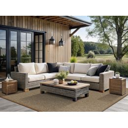 Teppich Dekowe "Naturino Prestige", braun (nussbraun), B:133cm H:10mm L:190cm, Kunstfaser, Teppiche, Teppich, Flachgewebe, meliert, Sisal Optik, In- und Outdoor geeignet